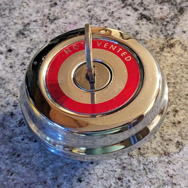 Vintage Gas Cap - Etsy