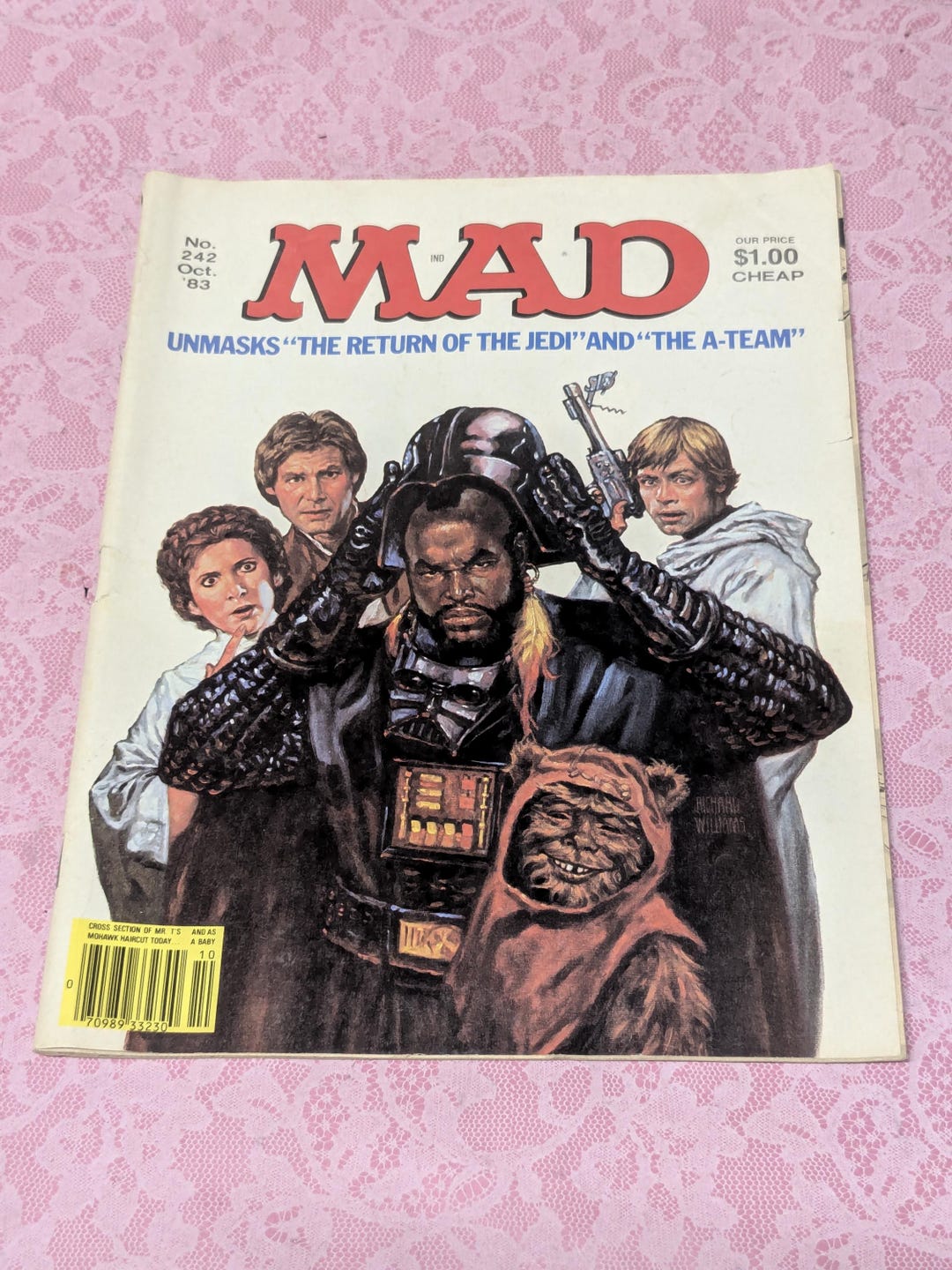 Vintage Comic MAD Magazine No 242 October 1983 unmasks the Return of ...