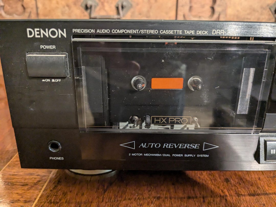 DENON® DRR-730 Precision Audio Component Vintage Cassette Tape Deck - Etsy