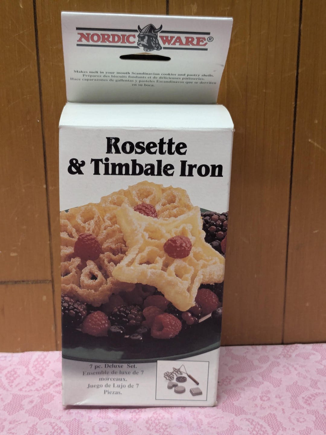 Nordic Ware Rosette & Timbale Iron - 7 Piece Deluxe Set - Etsy