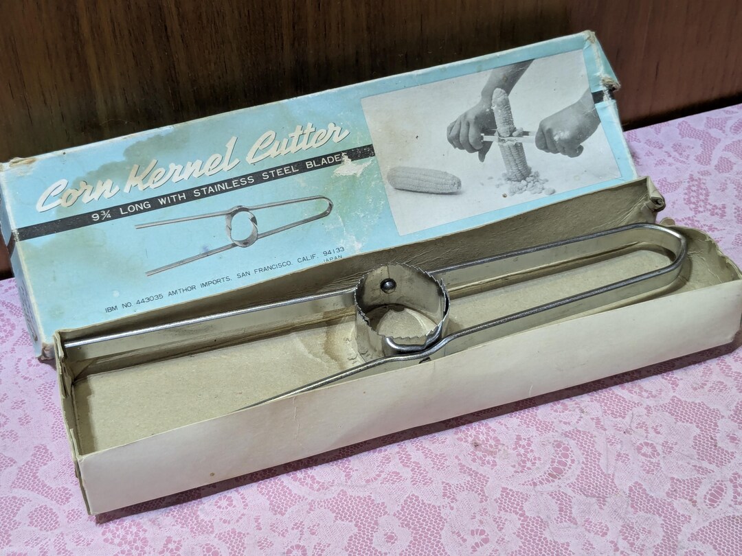 Vintage Corn on the Cob Kernel Cutter / Stripper - in the Original ...