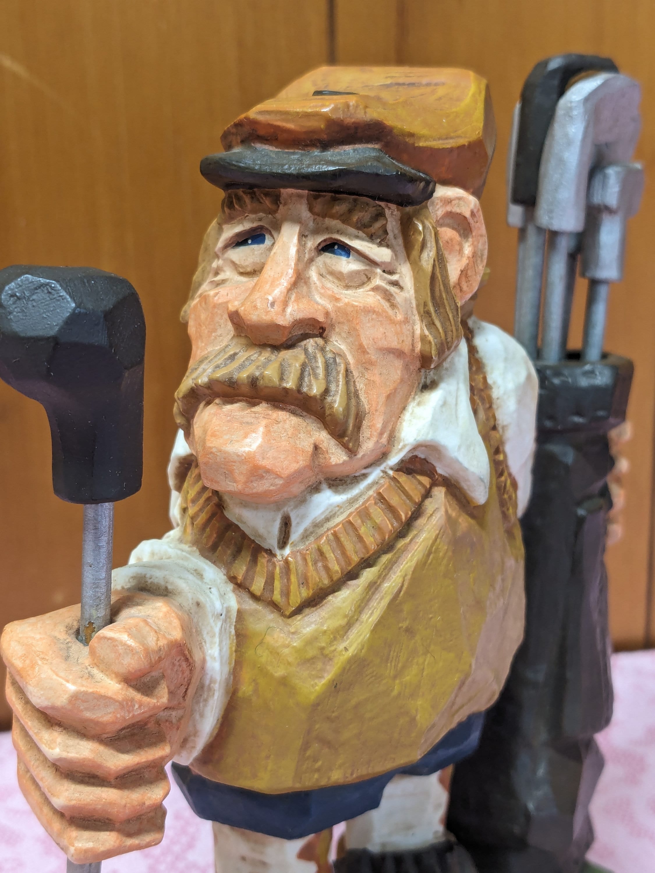 Vintage David Frykman 'the Golfer' Figurine Dated 1998 DF 3086 - Etsy