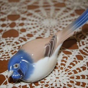 Bing & Grondahl Titmouse Bird Figurines 1633 Optimist 1635 Pessimist ...