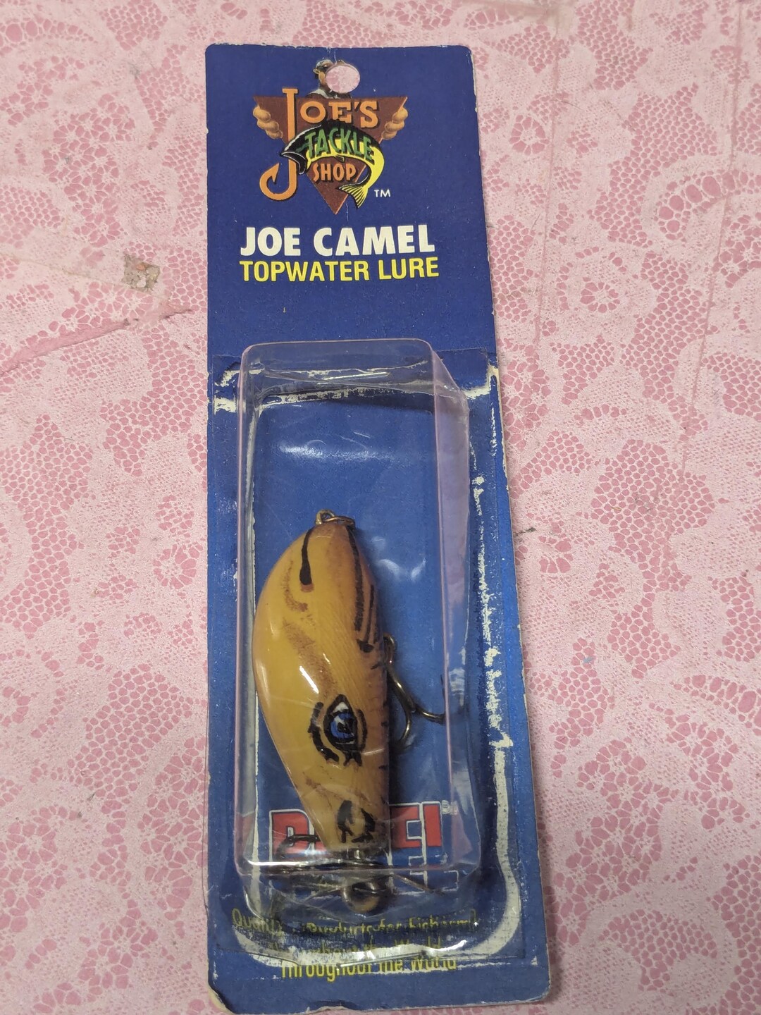 Vintage Collectible Joe CAMEL Topwater Lure Joe's Tackle Shop - Etsy