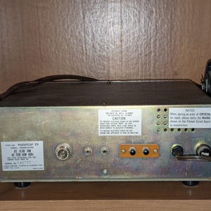 Vintage Pearce-simpson Pussycat 23 Base Station CB Radio & Microphone ...
