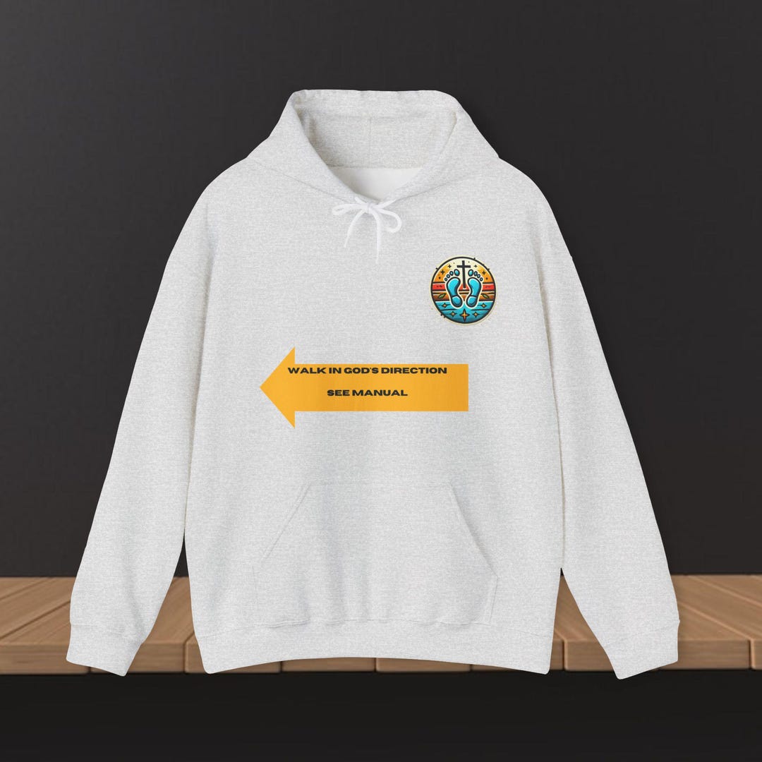 Walk in God's Direction Hoodie - Etsy