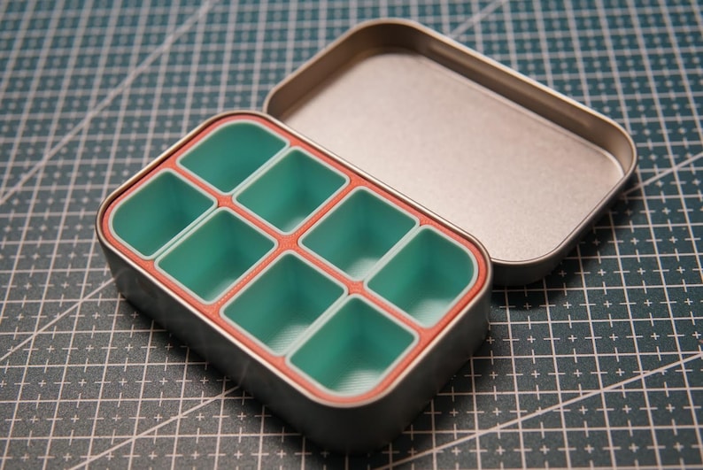 Custom Pill/medication Organizer Inserts for Altoids Tins W/ Optional ...