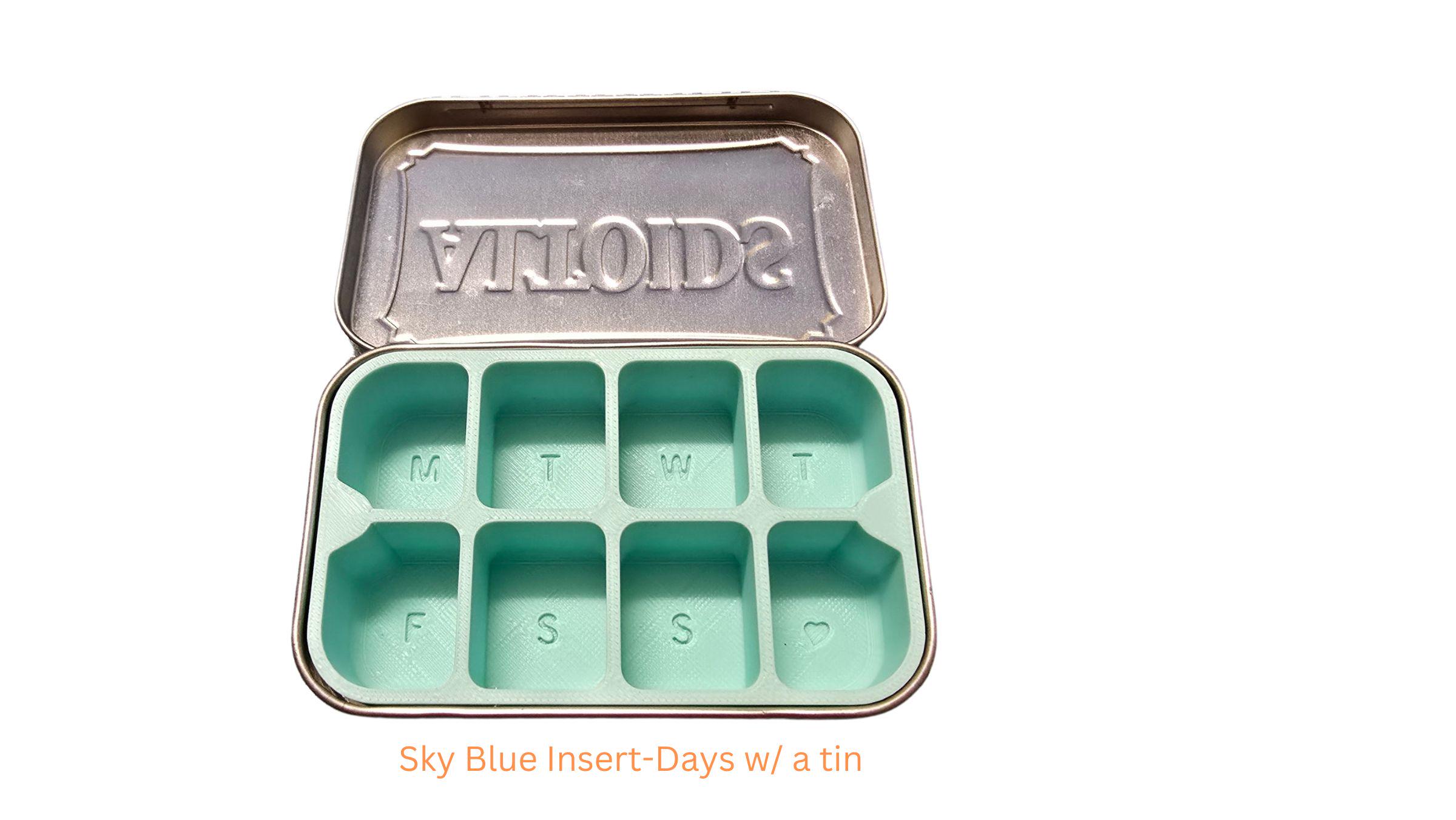Altoids Tin Organizer With Magnetic Insert: Pill, Medication, Fishing ...