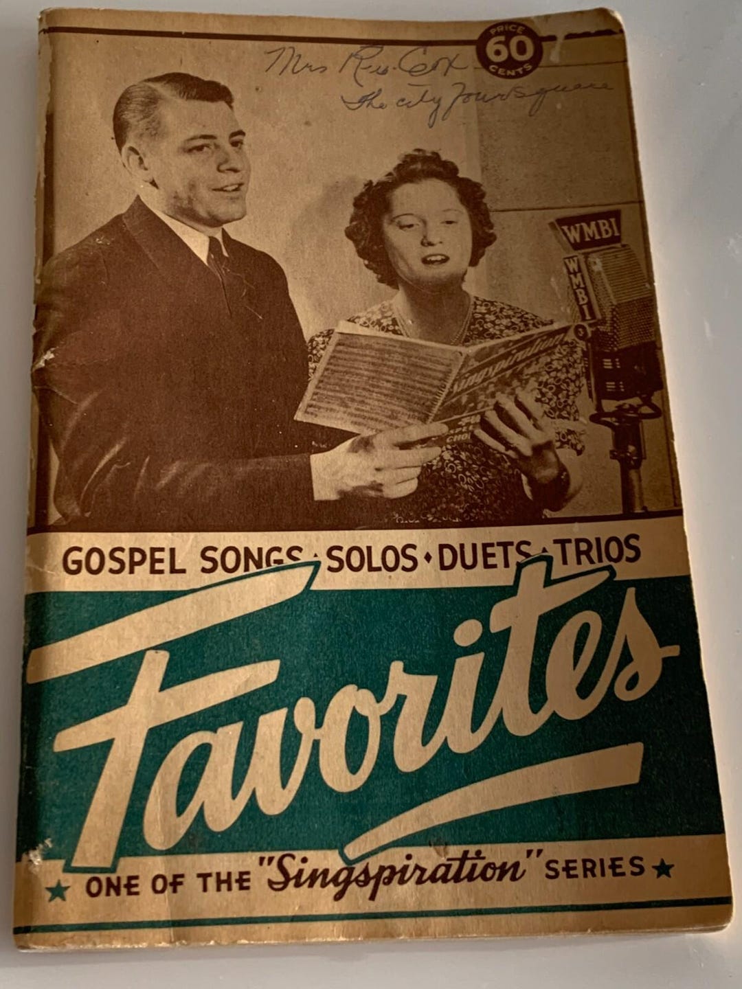 VTG Alfred B. Smith Favorites Gospel Songs Solos Duets Trios Quartet ...