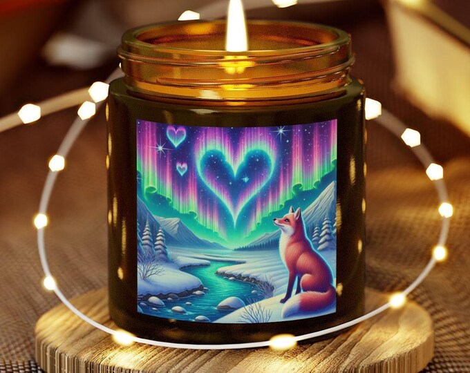 Beeswax Fox Candle - Etsy