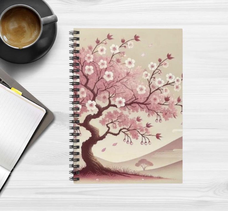 Japanese Maple Notebook - Lined Journal, Anything Book, Ruled Notebook ...