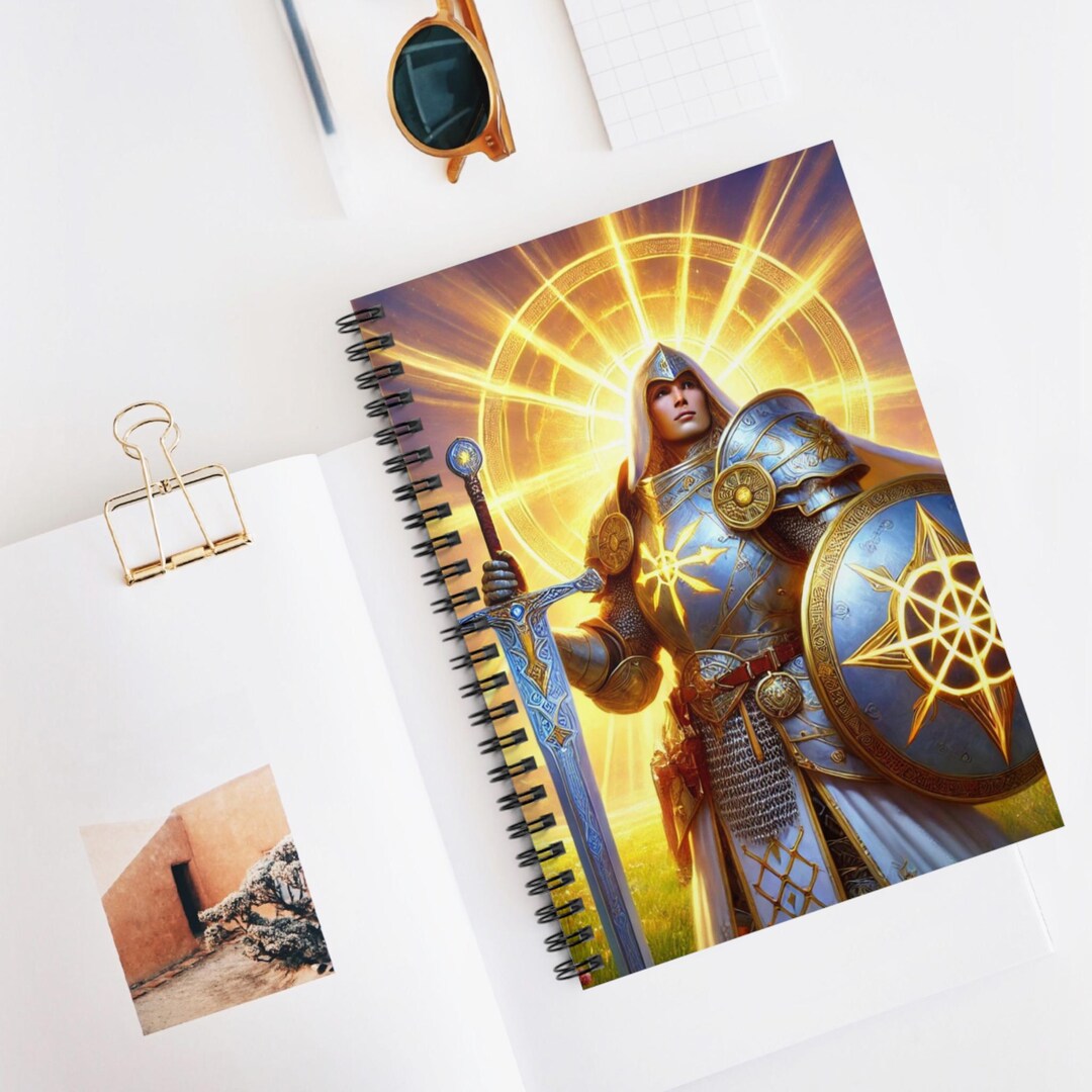 Spiral Notebook, Oath of Devotion Paladin, Dungeons & Dragons Gift ...