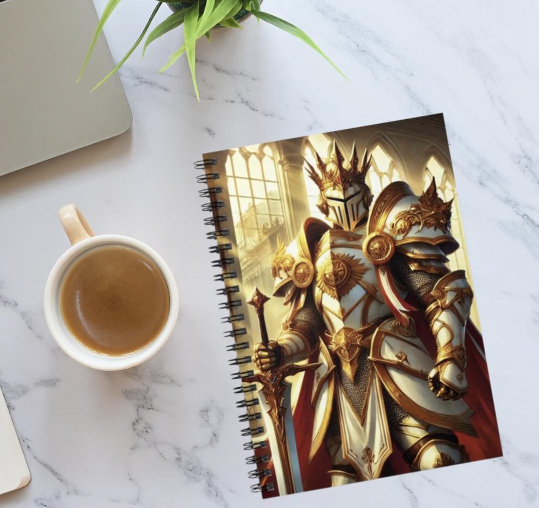 Oath of the Crown Paladin Spiral Notebook: Dungeons and Dragons Journal ...