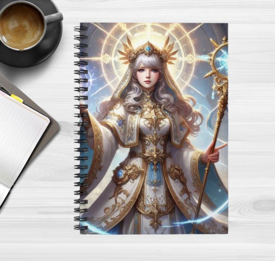 Moon Cleric Spiral Notebook: Celestial Magic Journal - Etsy
