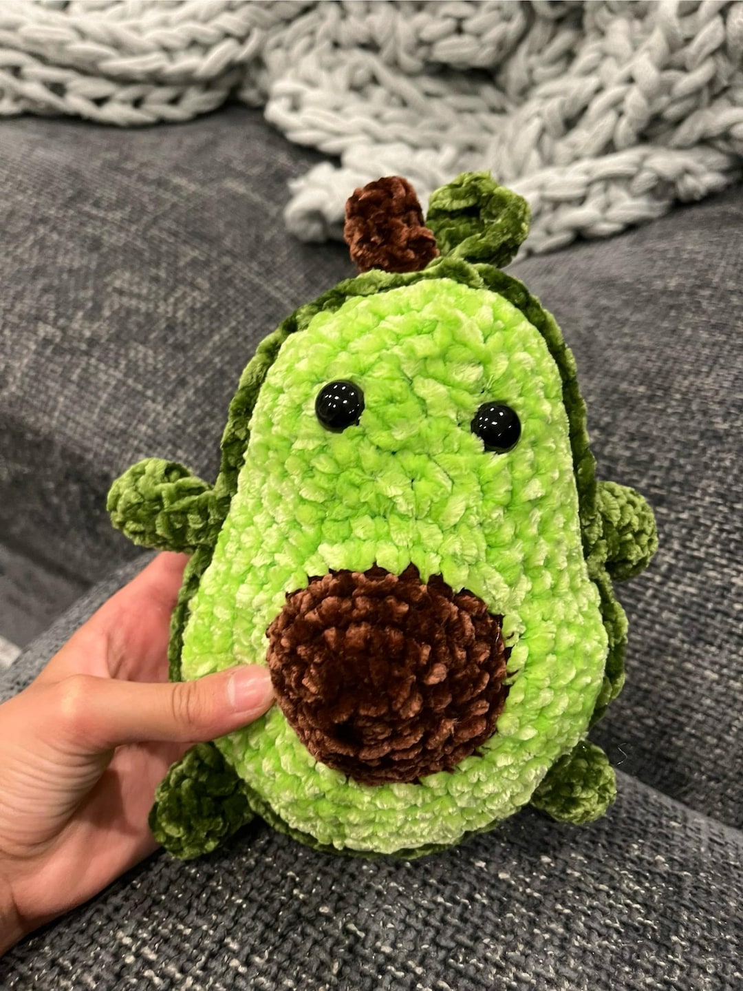 Crochet Ava the Cado Plushie - Etsy