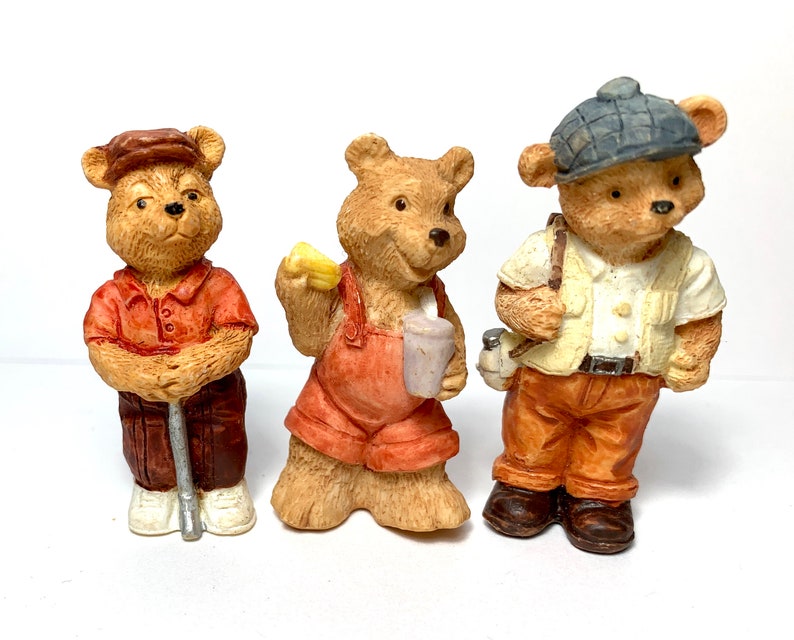 JC Papa Bear Collectible Figurines - Etsy