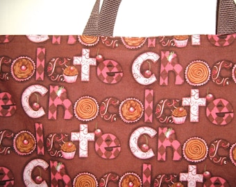 Chocolate Tote Bag - Etsy