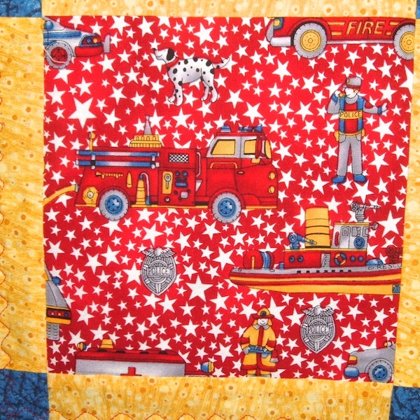 Policeman Quilt - Etsy