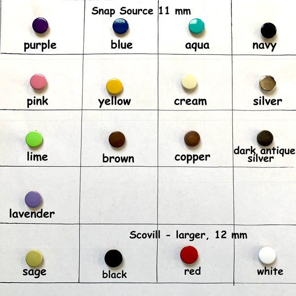 Decorative Snaps - Etsy