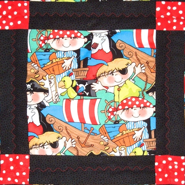 Pirate Quilt - Etsy