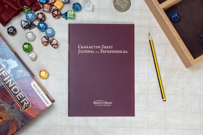 Character Sheet Journal for Pathfinder 2e - Etsy