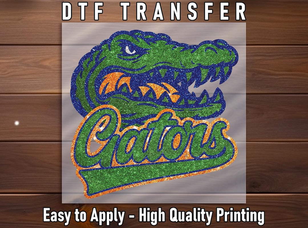 Gators Mascot DTF Transfer: Team Spirit Shirt Decal - Etsy