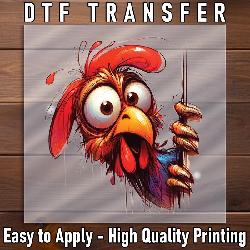 Chicken Heat Transfer - Etsy