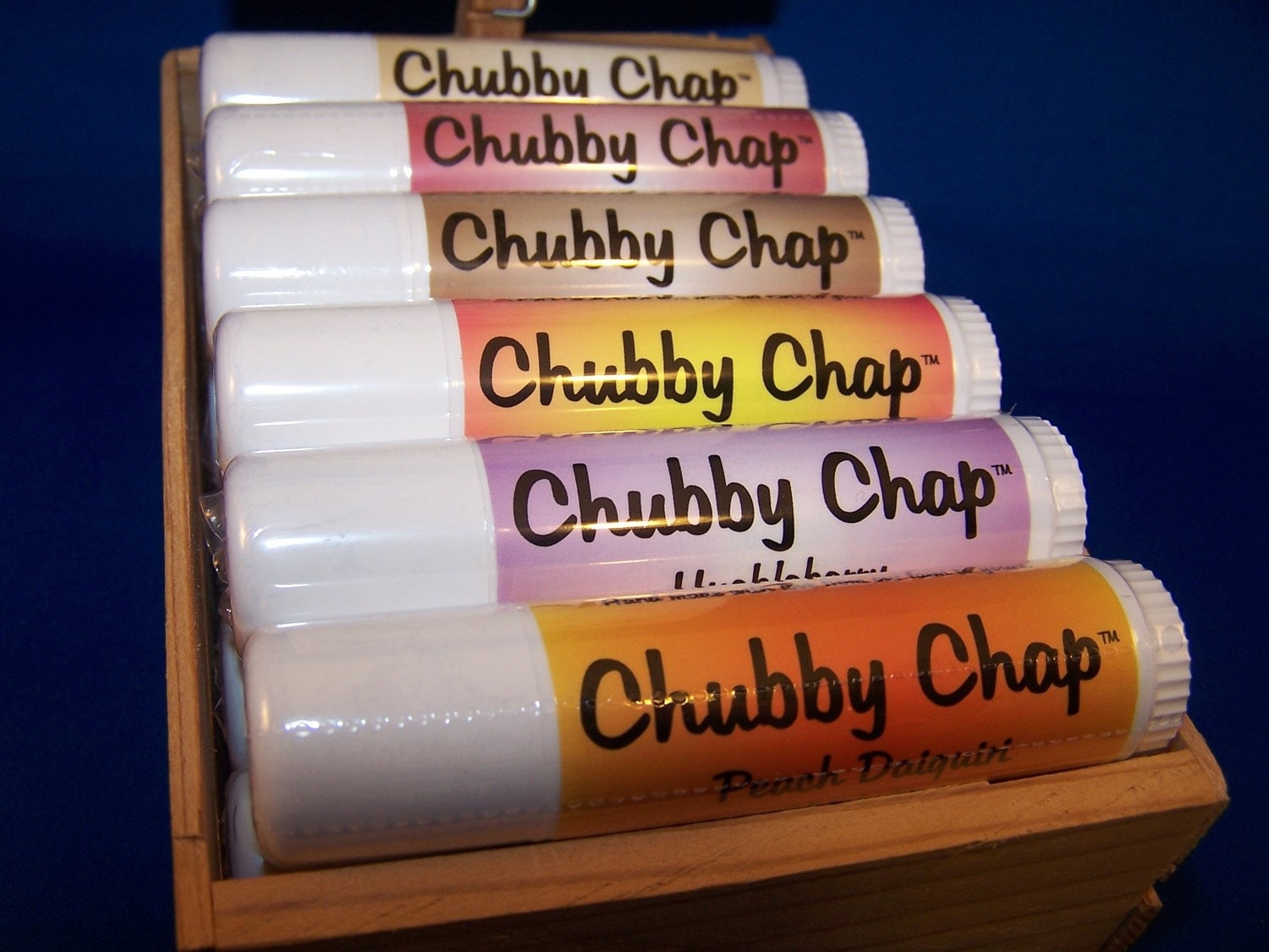 Candy Cane Chubby Chap Giant .5 Oz Natural Lip Balm - Etsy