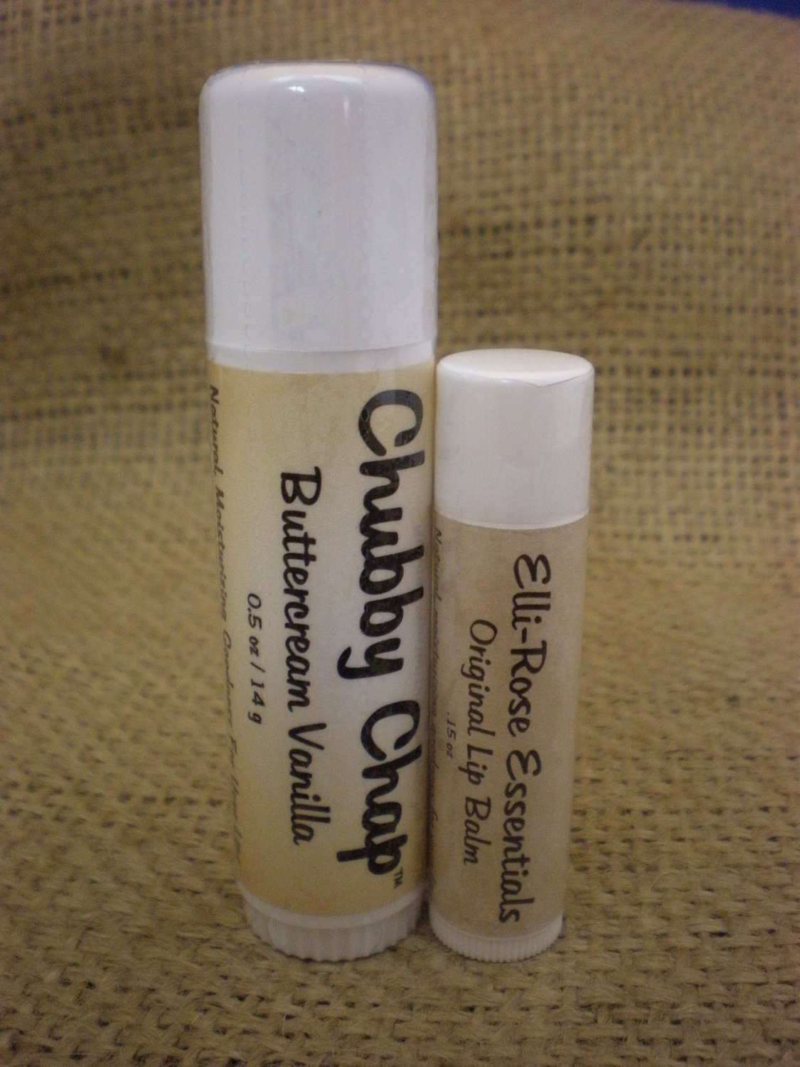 Chubby Chap GIANT .5 Oz Natural Lip Balm Buttercream Vanilla - Etsy