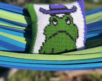 PATTERN Cute Round Frog Crochet Tapestry *DIGITAL PDF* - Etsy