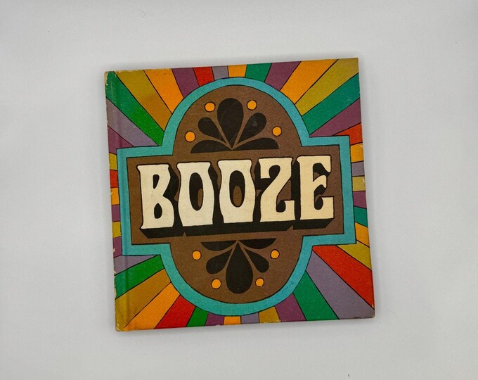 The Booze Book/hippy Cocktails/groovy Cocktail Recipes/ - Etsy