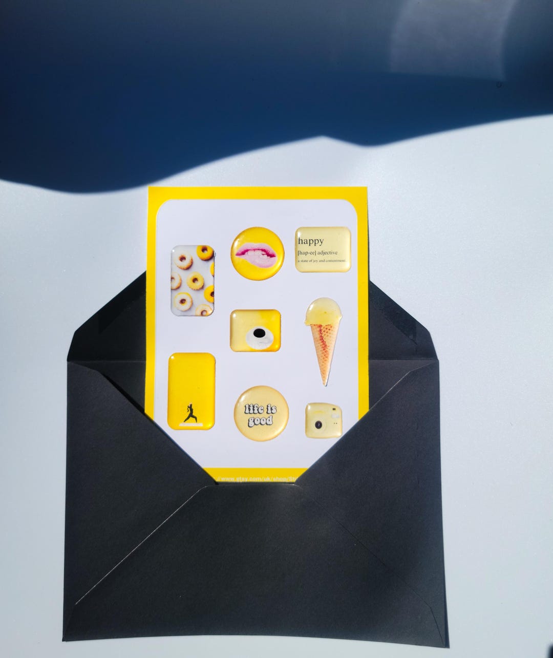 3D Sticker Sheet | Bright Beats Edition | Resin Sticker Set ...