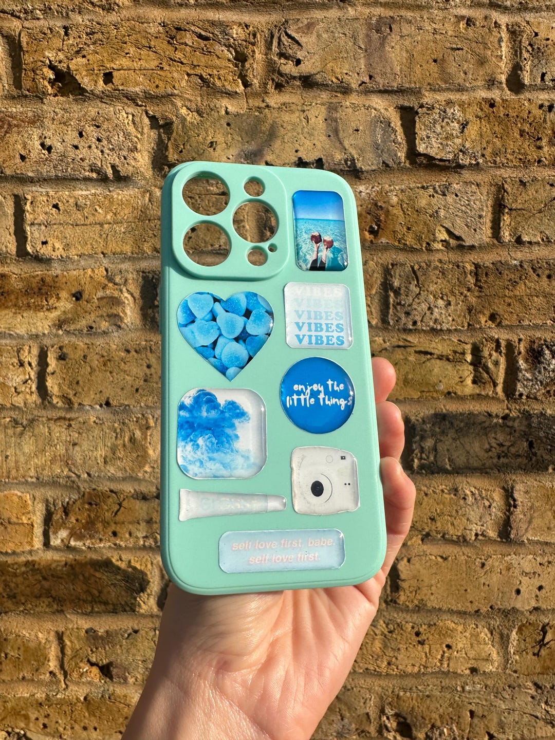 3D Sticker Sheet | Azure Vibes Edition | Resin Sticker Set ...