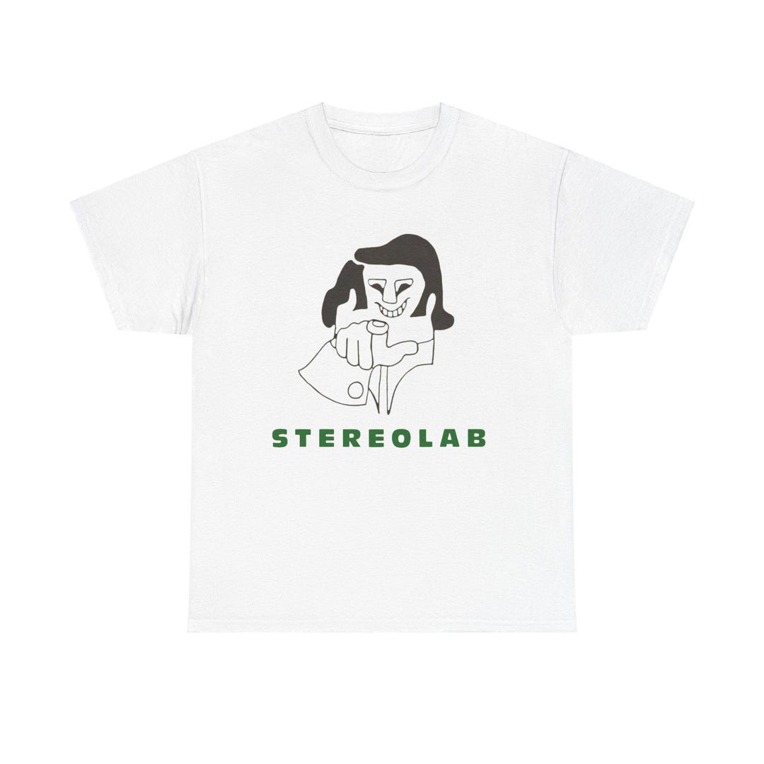 Stereolab Logo T-shirt Tee | Indie Rock & Electronic Icon Merch 90s ...