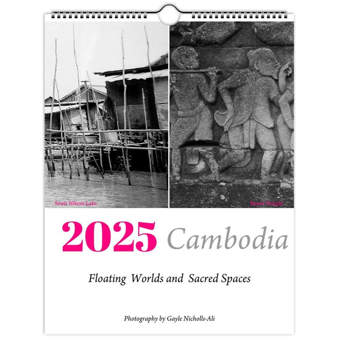 Floating Worlds and Sacred Spaces Single Sided Wall Calendars 2025 (US ...