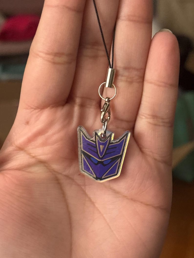 Transformers One Megatronus Prime Holo Back Acrylic Keychain - Etsy