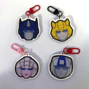 G1 Transformer 1.97” Keychains and Holo Stickers - Etsy