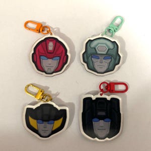 G1 Transformer 1.97” Keychains and Holo Stickers - Etsy