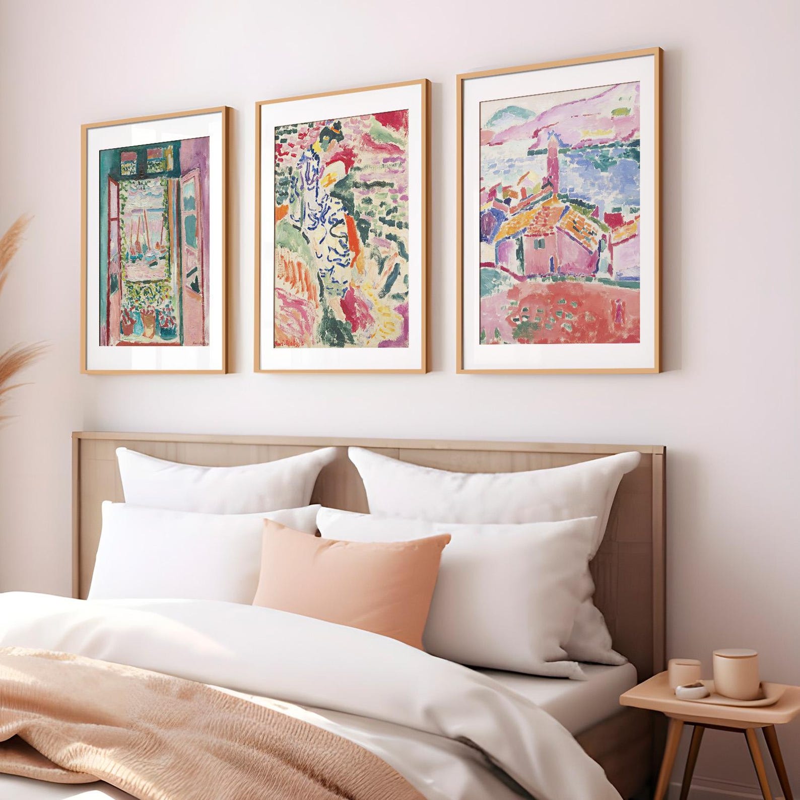 Set of 3 Posters Print Henri Matisse Modern Museum Exhibition Wall Art ...