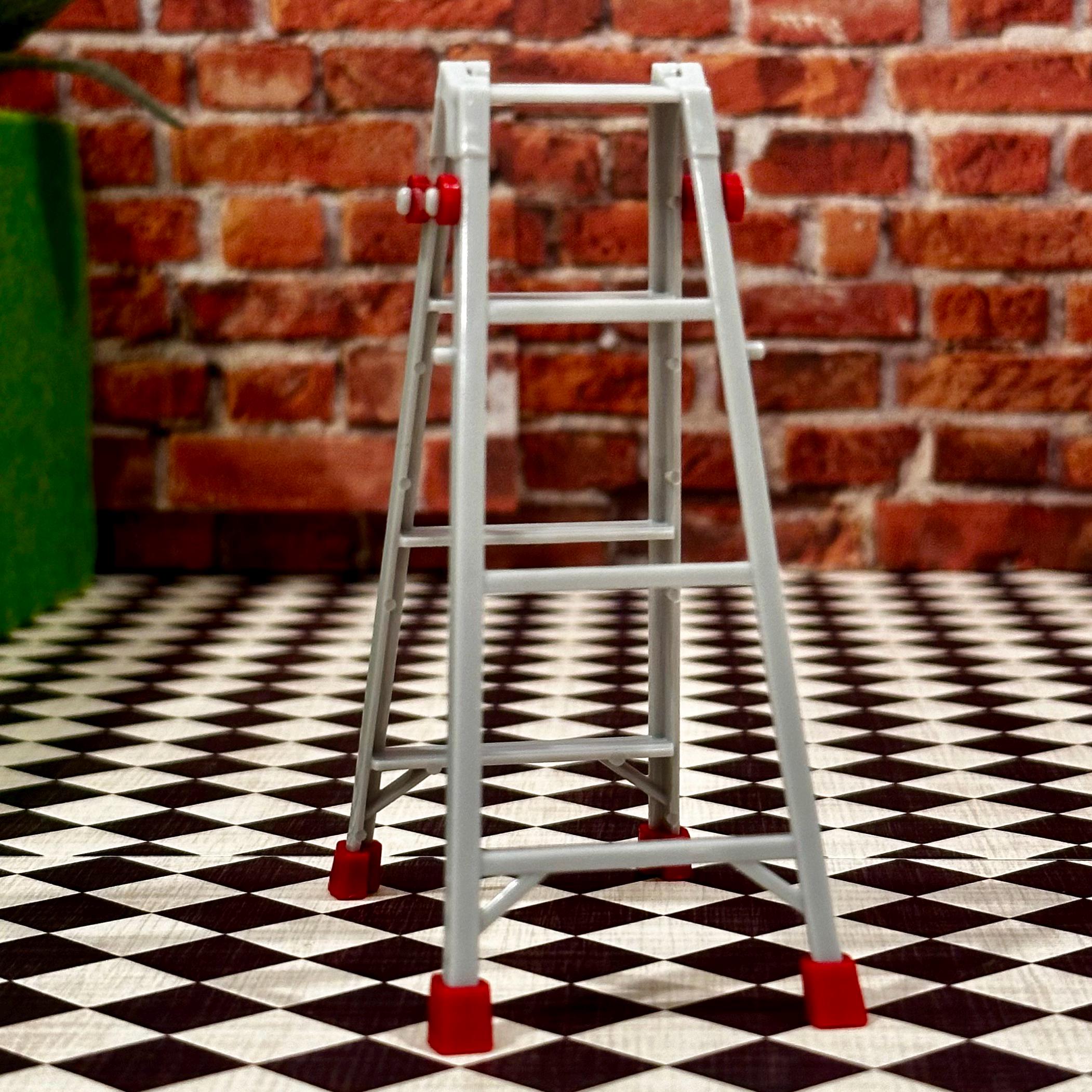 1/18 Scale Foldable Ladder Miniature Diorama Set | Made in Japan - Etsy