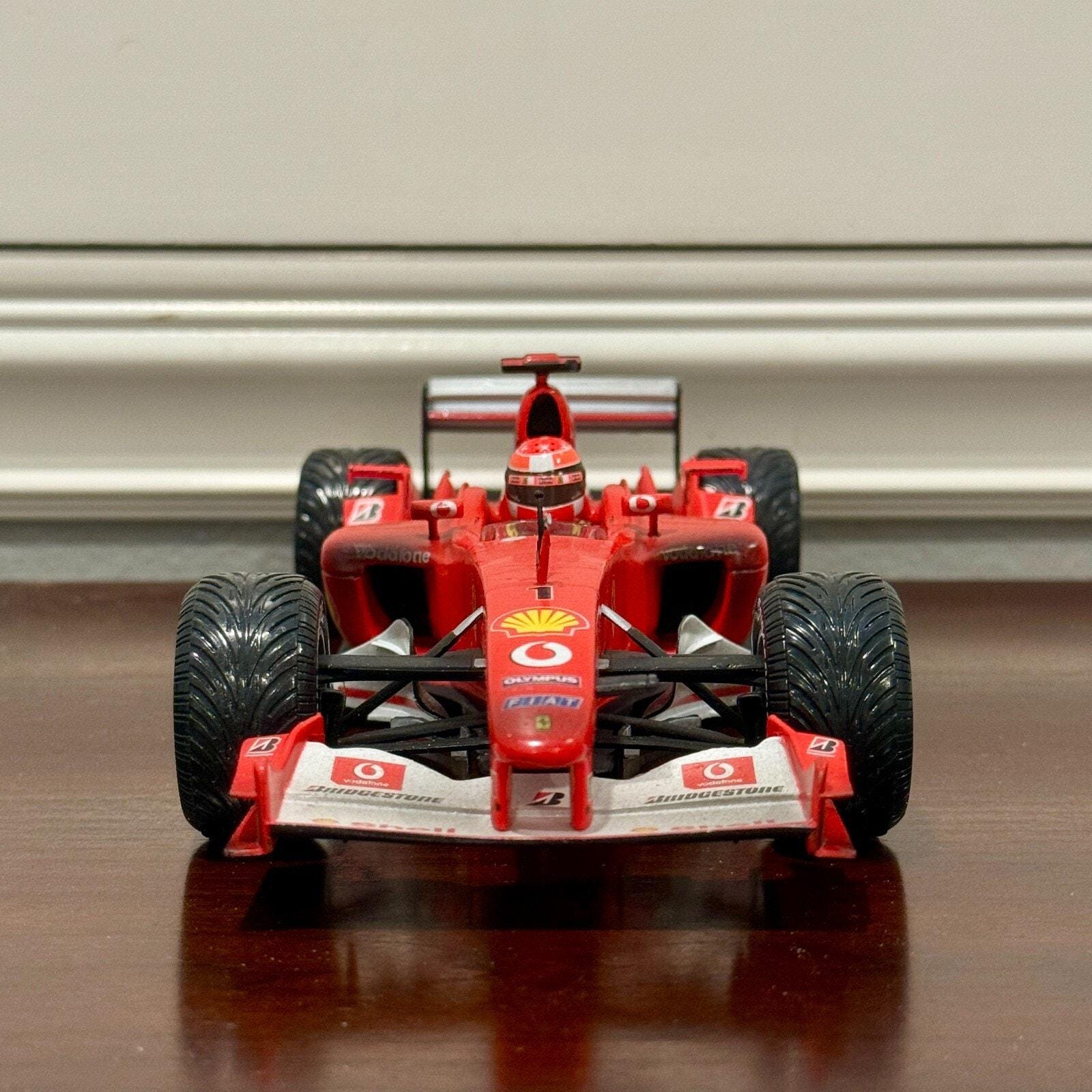1/18 Ferrari F1 F2003-GA After Race Wet Wheels Formula 1 Schumacher Hot ...