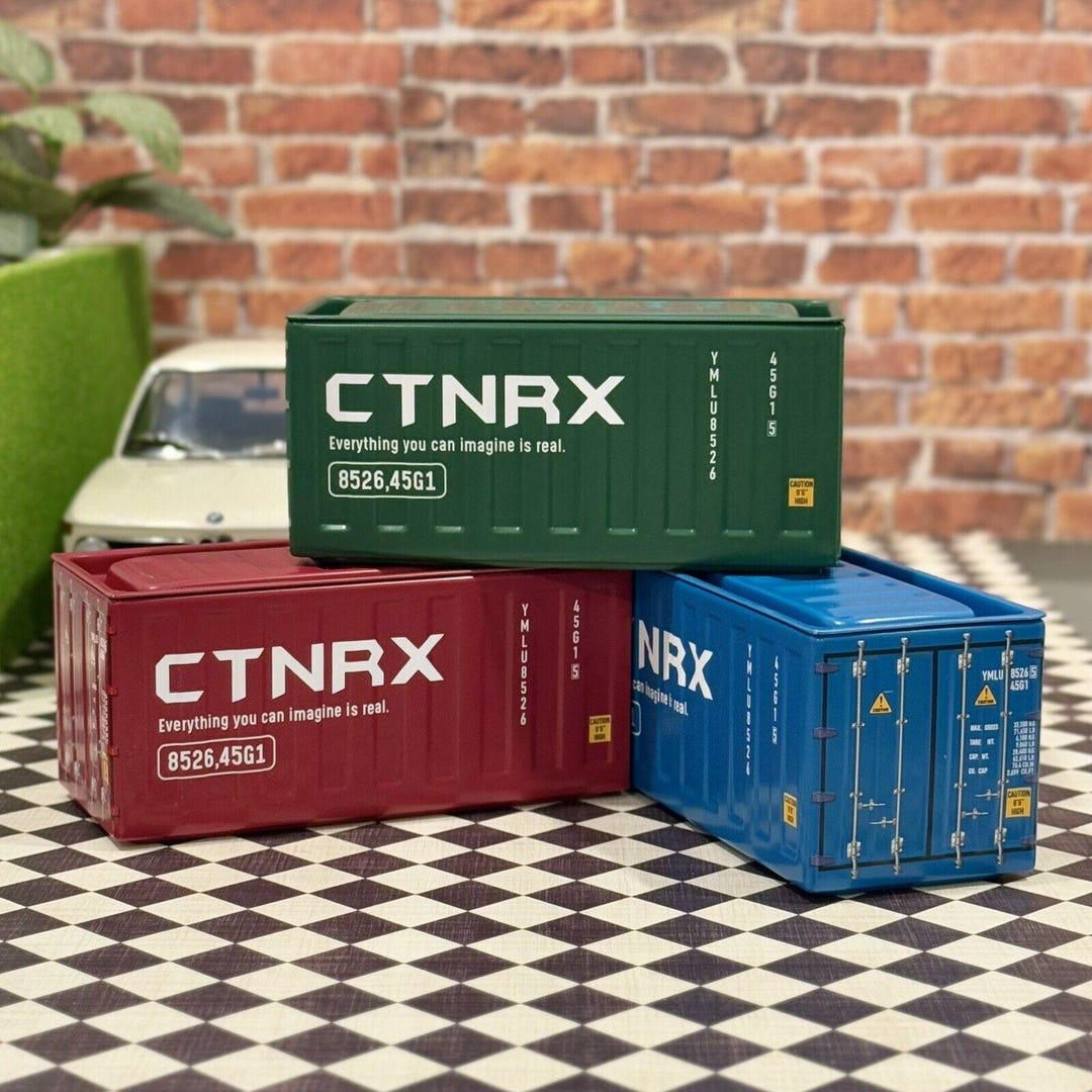 1/24 Scale Cargo/shipping Containers for Miniature Prop Set | Made in ...