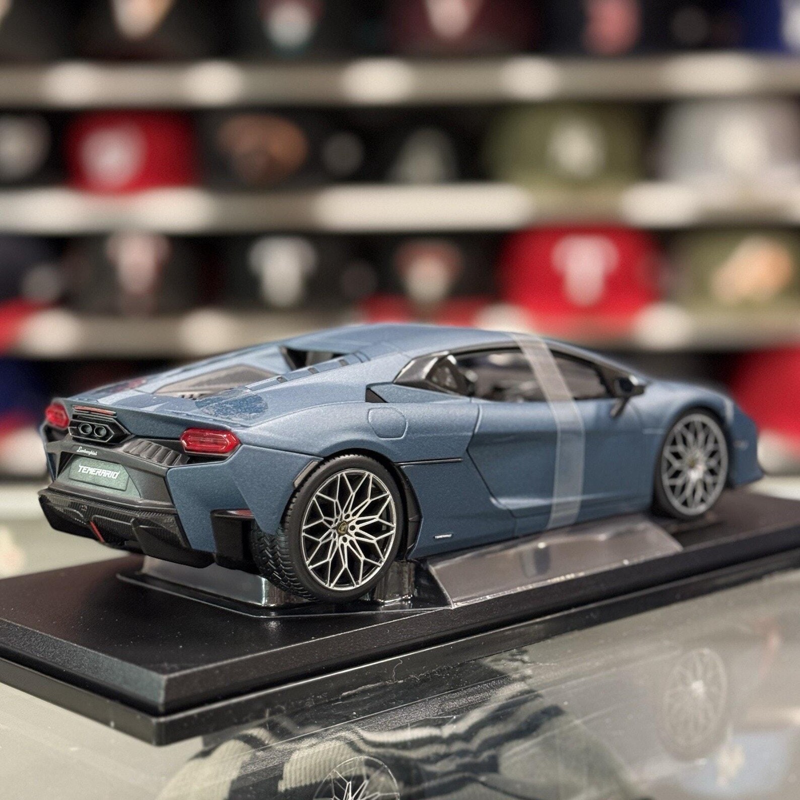 Maisto Lamborghini Temerario 2024 Matte Blue 1/18 Scale Diecast Model ...