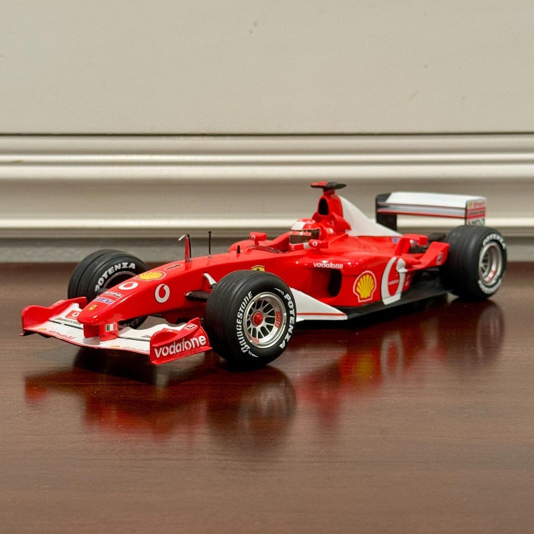 Hot Wheels 1/18 Ferrari F1 F2002 Michael Schumacher French GP - Etsy