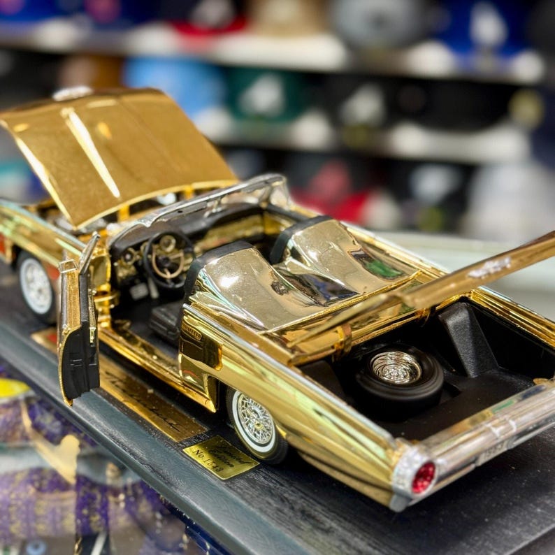 1/18 1963 Ford Thunderbird Convertible Anson Metal Series American ...