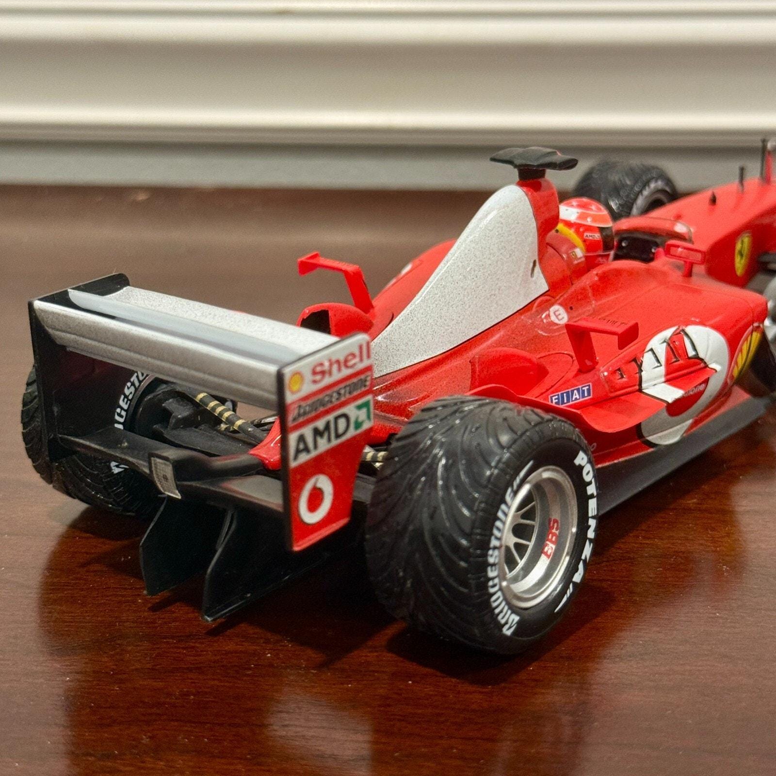 1/18 Ferrari F1 F2003-GA After Race Wet Wheels Formula 1 Schumacher Hot ...
