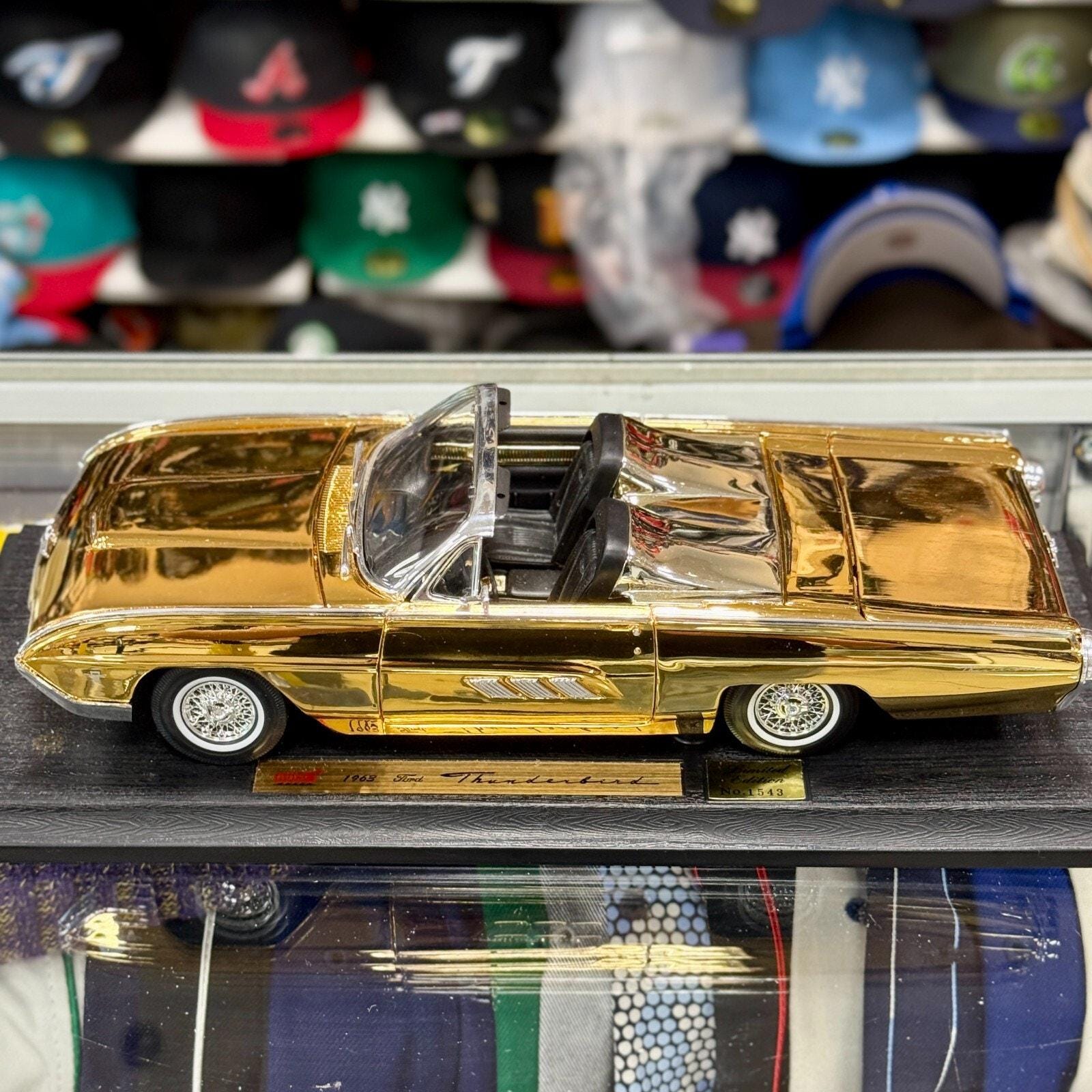 1/18 1963 Ford Thunderbird Convertible Anson Metal Series American ...