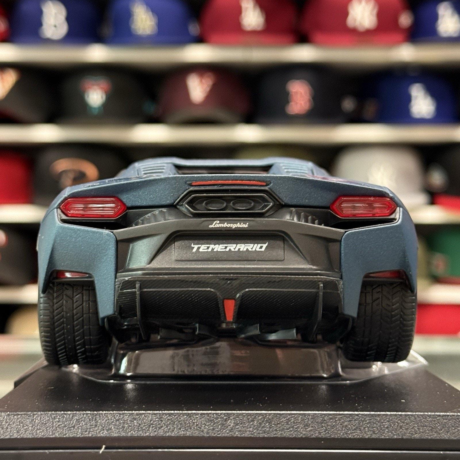 Maisto Lamborghini Temerario 2024 Matte Blue 1/18 Scale Diecast Model ...