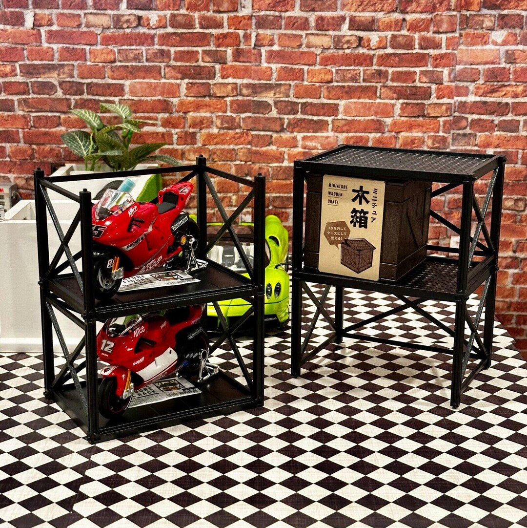 1/12 Scale Large Shelf 1/18 1/10 Prop Diorama Figurine Made in Japan NEW - Etsy