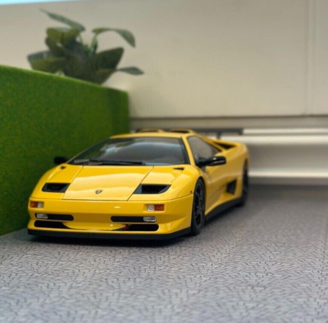 Lamborghini Diablo SVR, Yellow | Autoart 1/18 | Box Included - Etsy